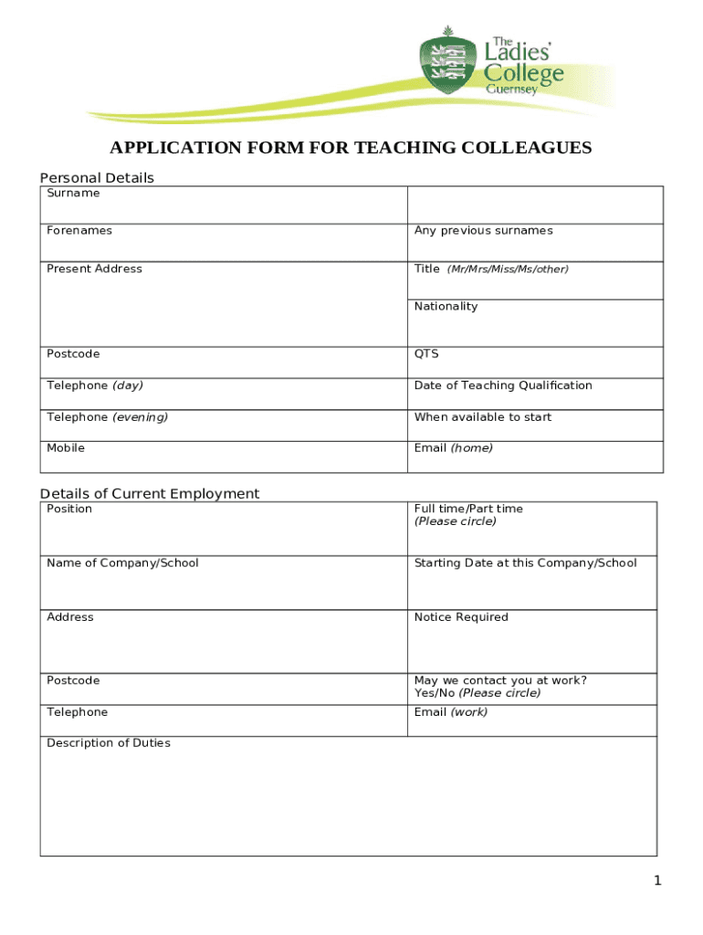 Apply to Education Doc Template | pdfFiller