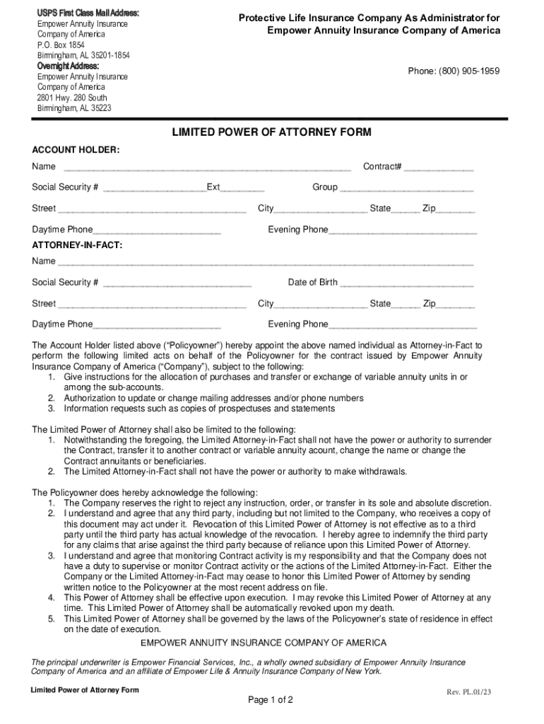 Fillable Online Protective Life Insurance Company - Profile and Review ...