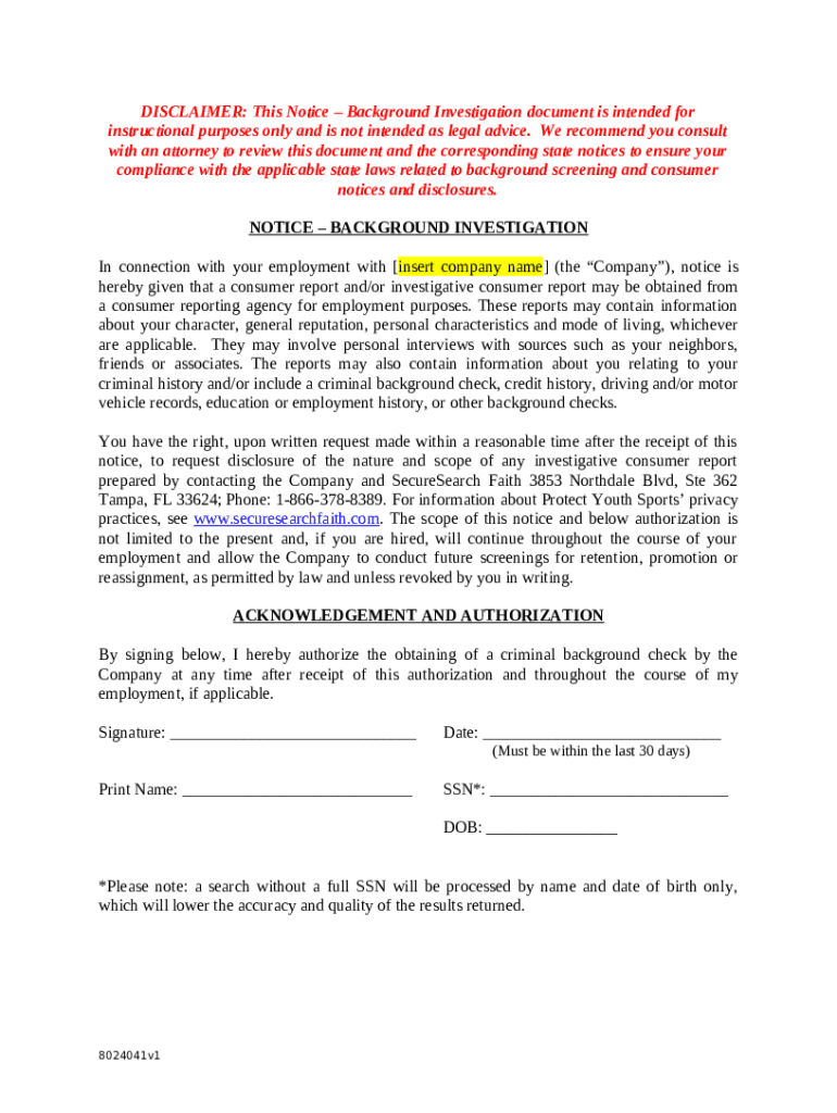 Background-Investigation-NoticeAuth-and-Consent-- ... Doc Template ...