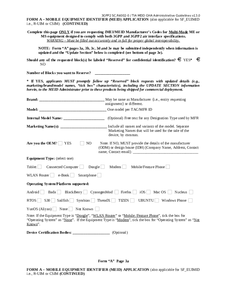 IMEI Database Application s Version 10.0 14 ... Doc Template | pdfFiller