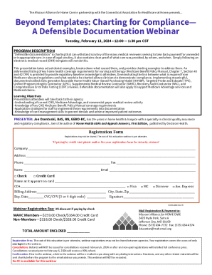 Fillable Online Charting for Compliance (A Defensible Documentation ...