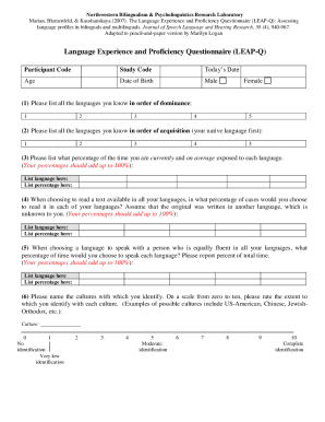 Fillable Online LEAP-Questionnaire Fax Email Print - pdfFiller