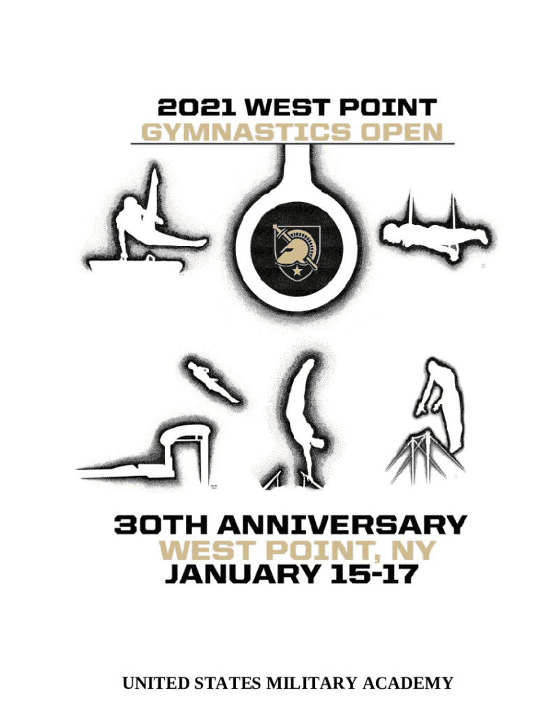 2022 Men's Gymnastics Roster - Army West Point Doc Template | pdfFiller