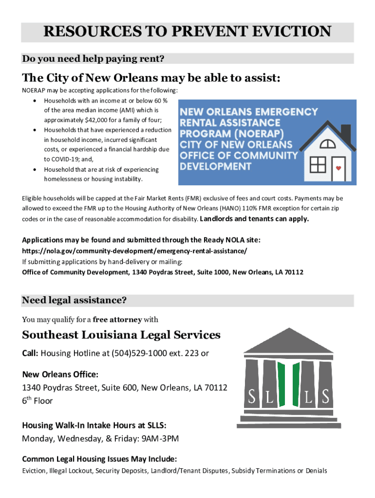 Fillable Online City to Open Applications for Emergency Rental ...