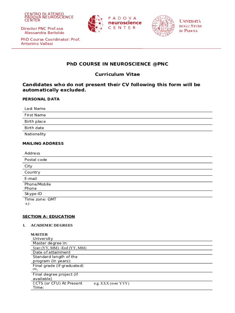 May have embellished CV and/or resume for MA and Ph.D ... Doc Template | pdfFiller