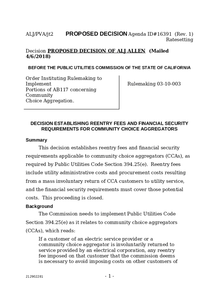 ALJ/PVA/jt2PROPOSED DECISIONAgenda ID#16391(Rev - docs cpuc ca Doc ...