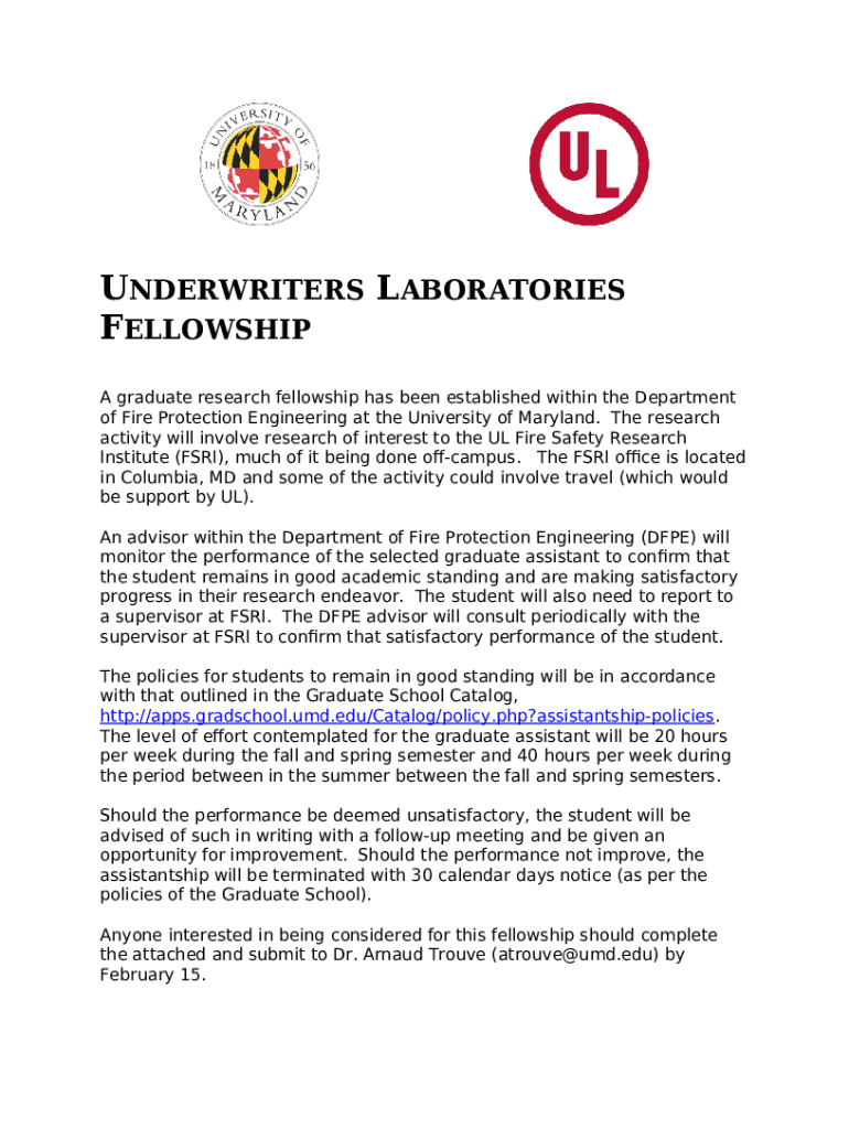 Research Fellows Present Findings During NFPA's ... - fpe umd Doc ...