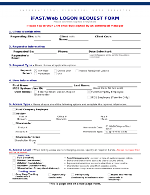 IFAST System Security Control Procedure & Ination Doc Template | pdfFiller