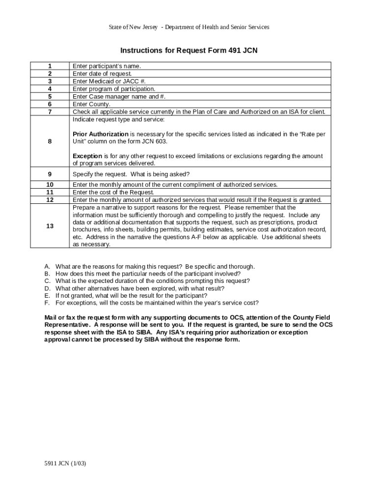 Claim Review Request Instructions Doc Template | pdfFiller
