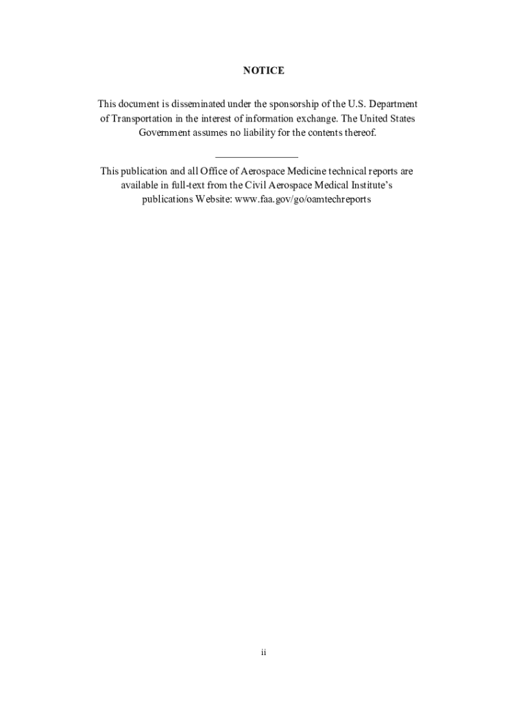 Fillable Online Validation of the FAA Maintenance Safety Culture ...