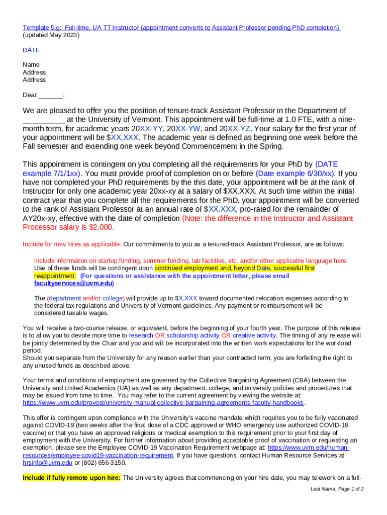 Faculty Credentials Template .doc Doc Template | pdfFiller