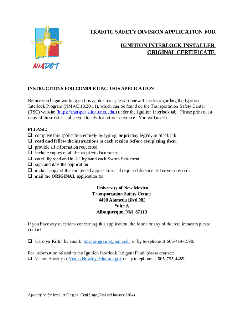 Interlock Indigent Application - transportation unm Doc Template ...