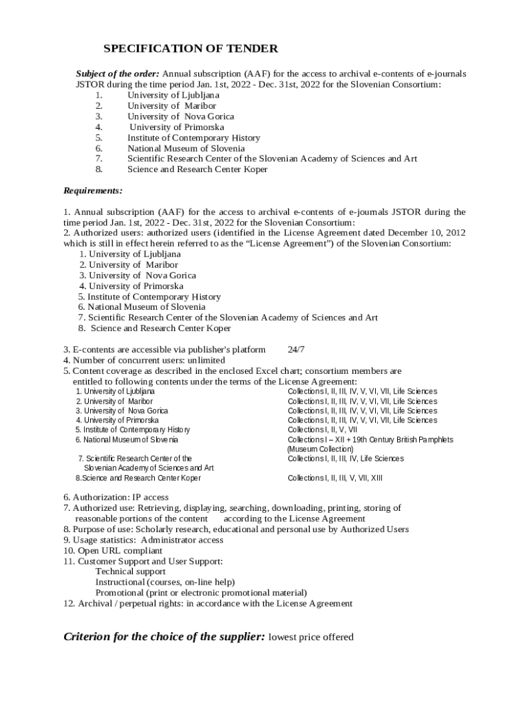 Papers from Portico Archiving Electronic Journals Doc Template | pdfFiller