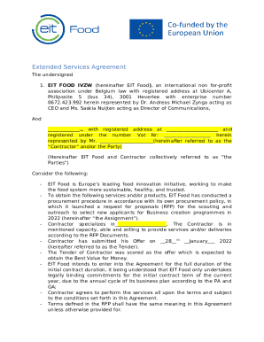 Framework-Service-Agreement-Template- ... Doc Template | pdfFiller