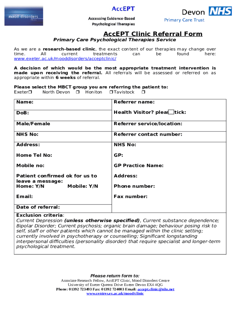 What Drives Referral from Primary Care Physicians to ... Doc Template ...