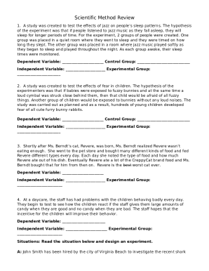 Bio 110 Scientific Method Review Worksheet.pdf - Name... Doc Template ...