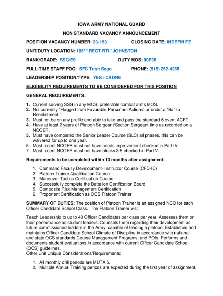 Fillable Online 00F38-RTI-Vacancy-Announcement-Platoon-NCO-Trainer ...
