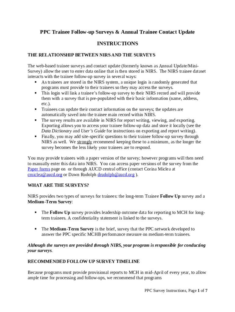 Trainee and Trainer Surveys - Scotland Deanery Doc Template | pdfFiller