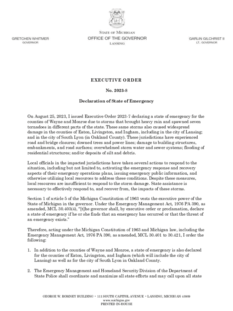 Fillable Online Executive Order - Governor Kathy Hochul - New York ...