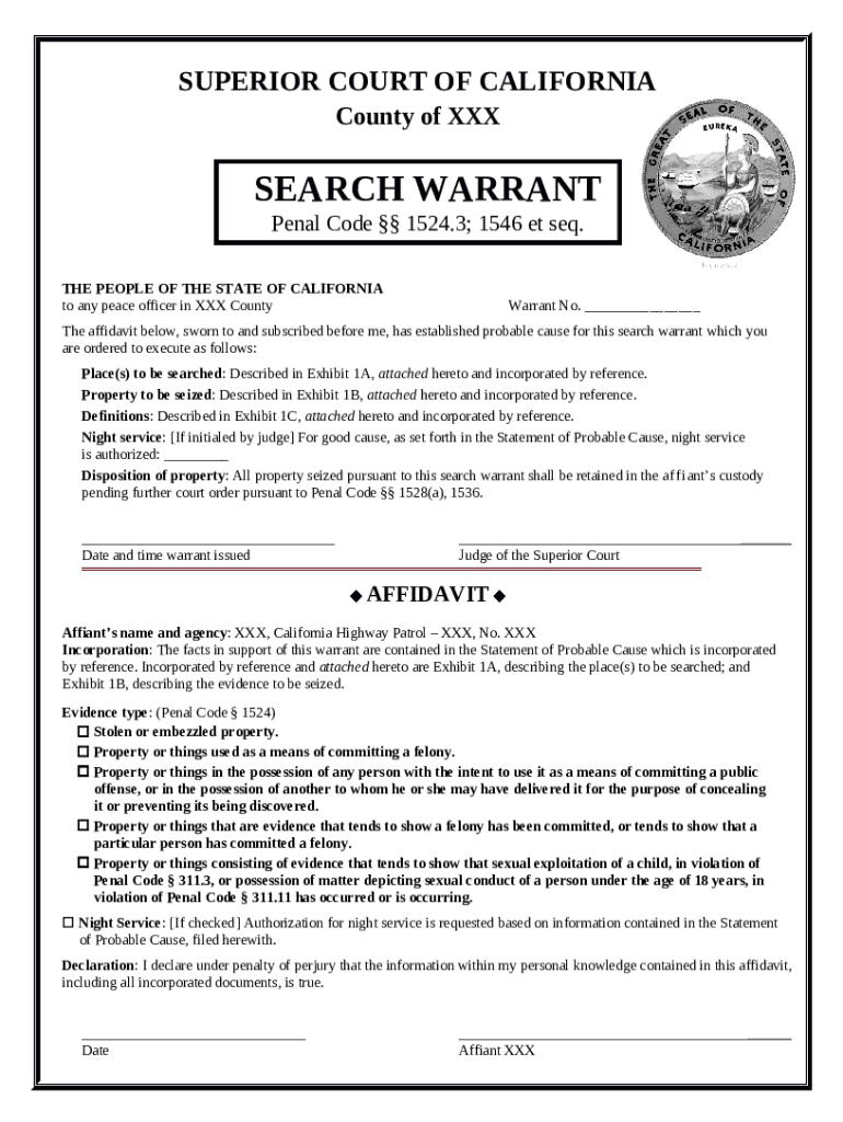 The affidavit below, sworn to and subscribed before me, has established ...