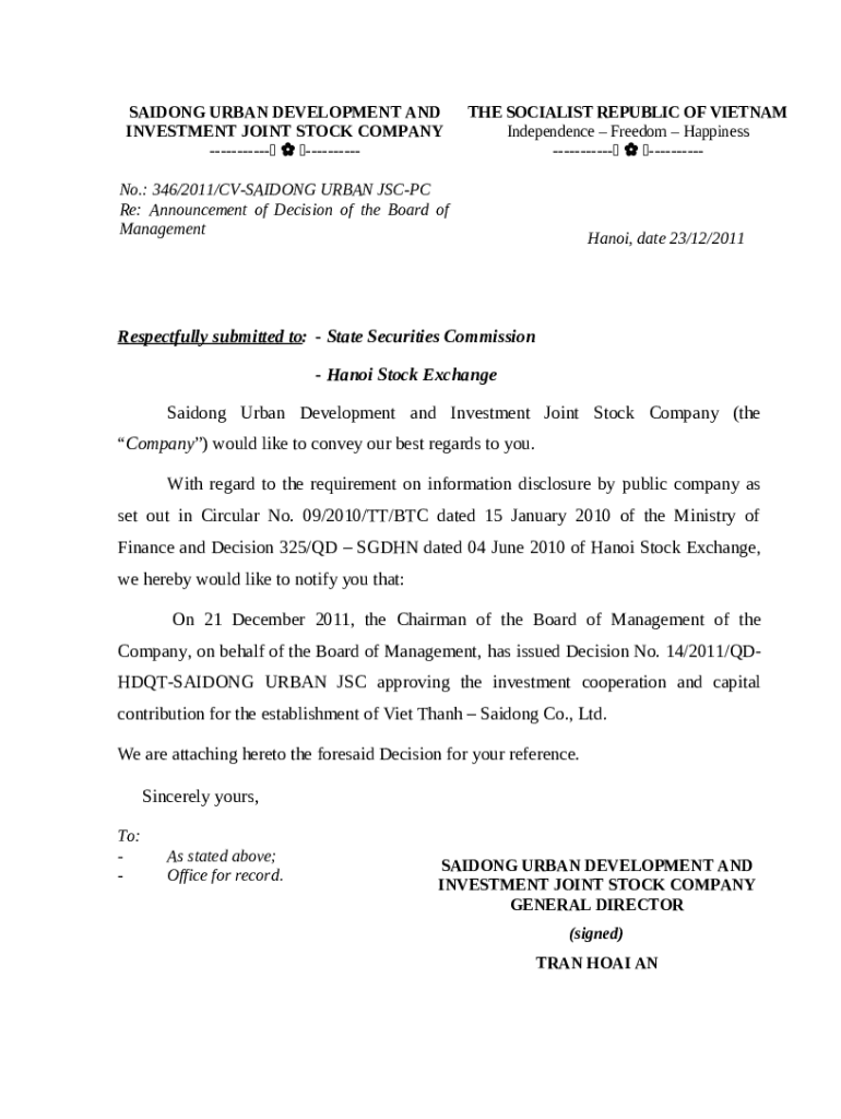 CNG TY C PHN VINCOM (VINCOM JSC) - Si ng Doc Template | pdfFiller
