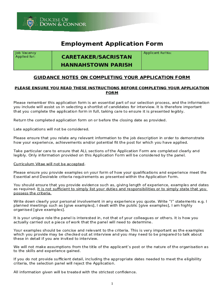 Uk Care Application Employment - Fill Online, Printable ... Doc Template | pdfFiller