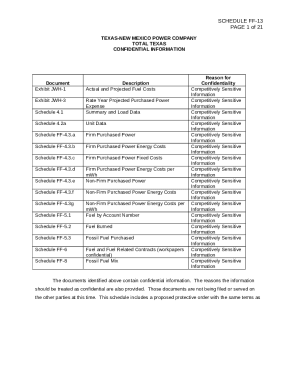 Filings for 52153 - PUC Interchange - Texas.gov Doc Template | pdfFiller