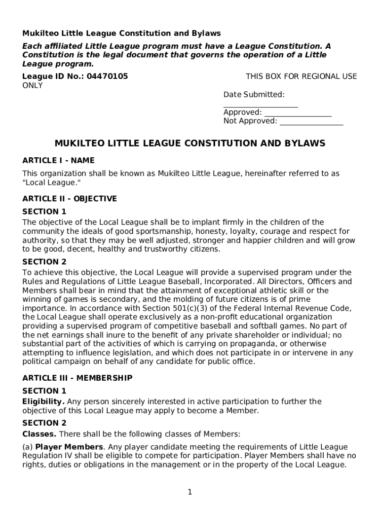 What Is The Difference Between Constitution And Bylaws Doc Template