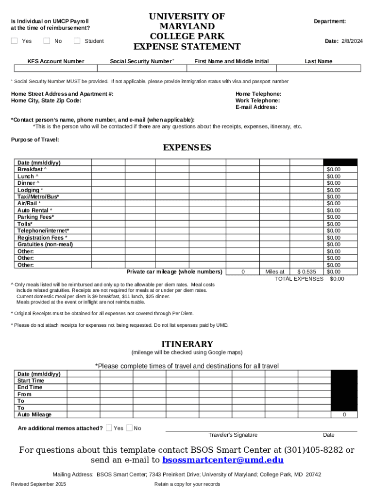 Is Individual a UMCP Employee - anth umd Doc Template | pdfFiller