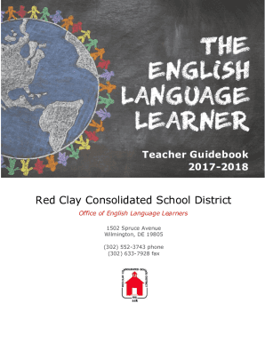 Fillable Online Department of Education, Red Clay Consolidated School ... Fax Email Print ...