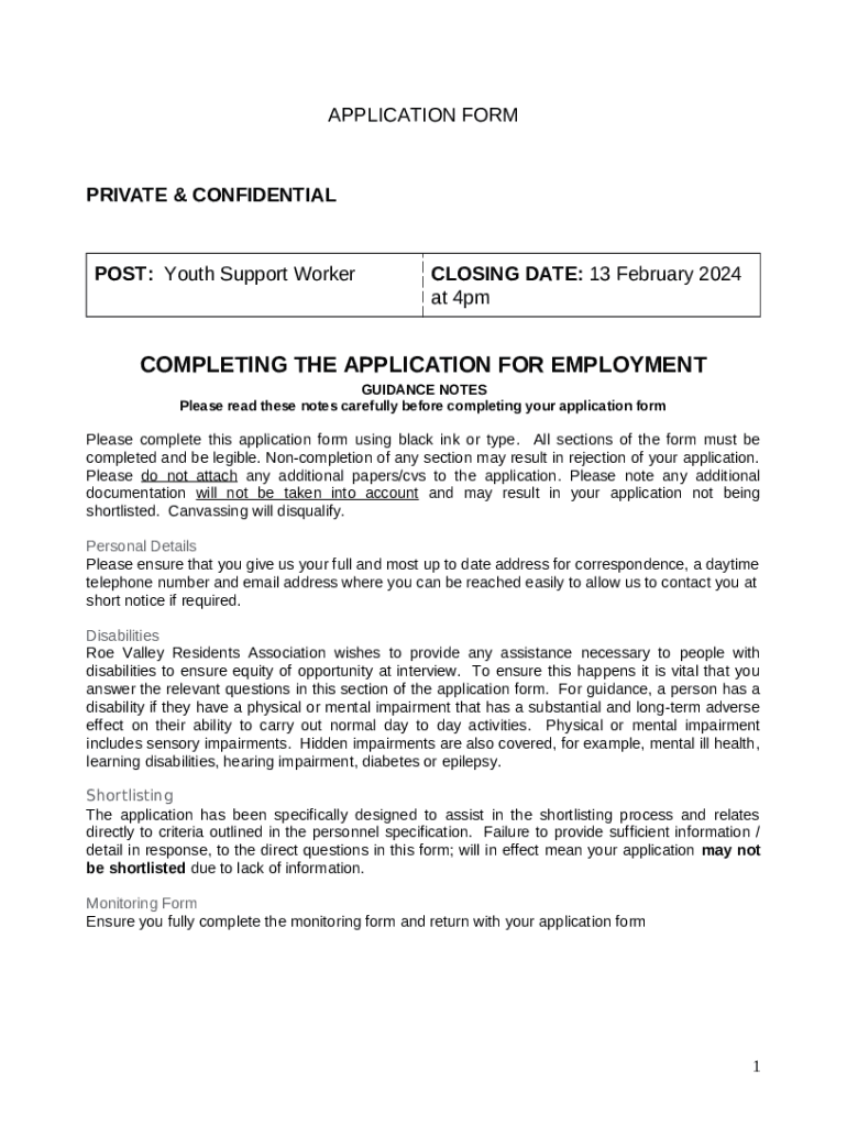 applying for a job opportunity at the pps Doc Template | pdfFiller