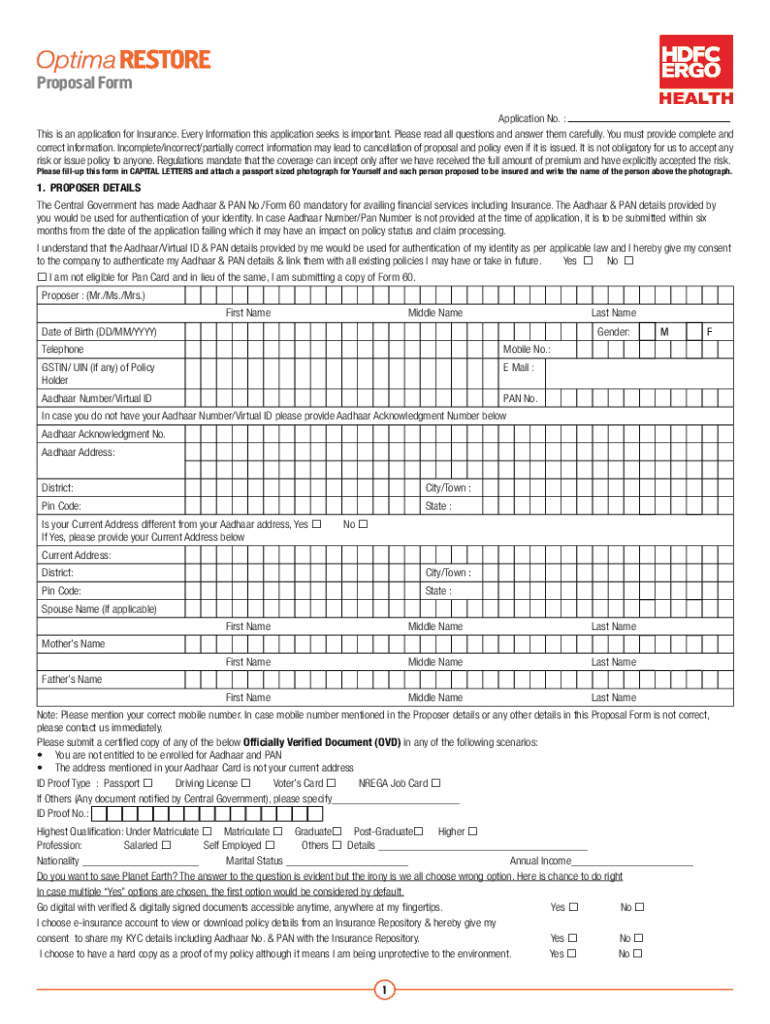 Fillable Online Tata-AIG-Application-Form-Product-Name-Group-EMI ...