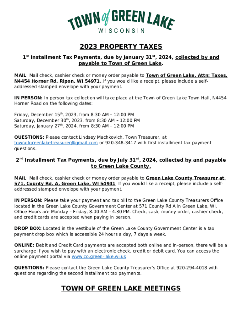2024 Tax Letter Doc Template | pdfFiller