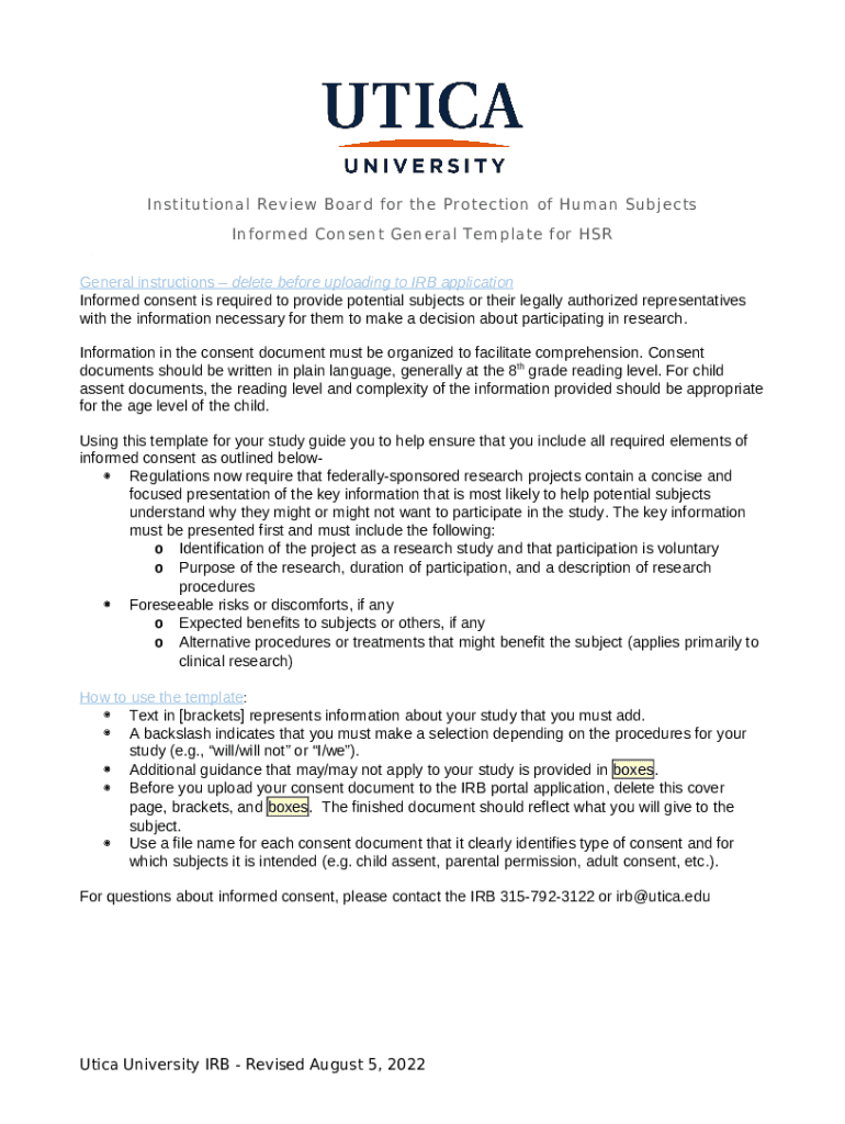 Sample Consent Template Doc Template | pdfFiller