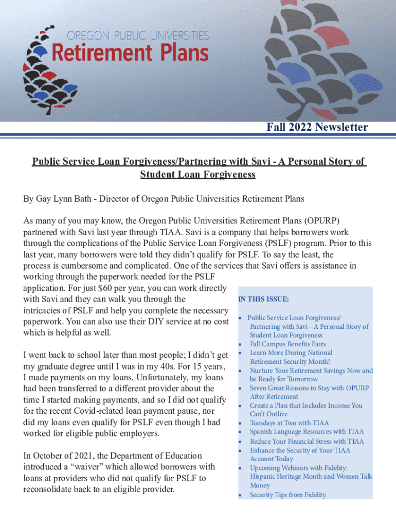 Fillable Online Public Service Loan Forgiveness Program - Human ...