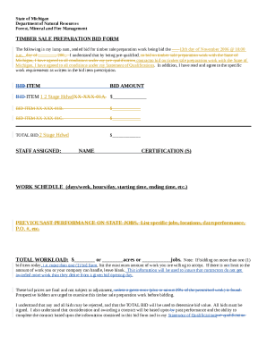 I understand that by being pre-qualifiedto bid on timber sale ...