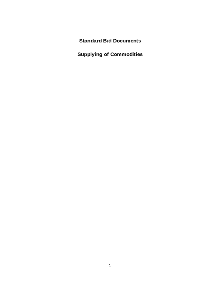 Tender243 new.pdf - Standard Bid Documents dLdl) glaall Doc Template ...