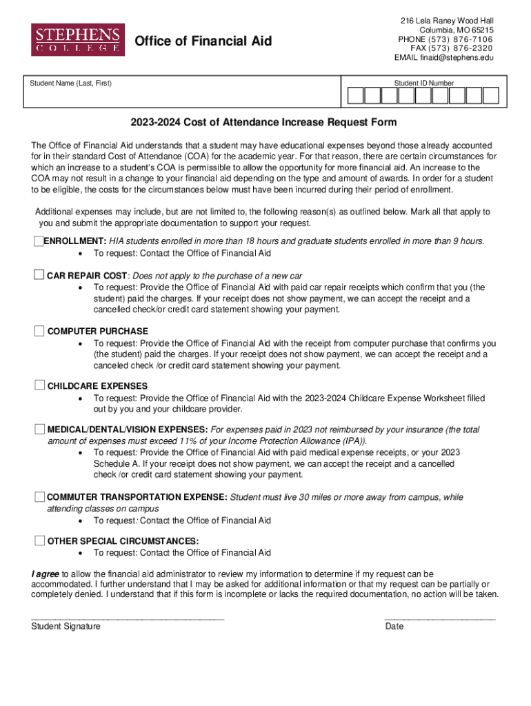 Fillable Online Stephens College promise program offers free tuition to ...