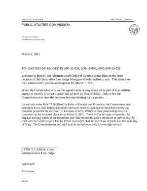 PU Code 768 that says that the Commission may after a hearing, require ...