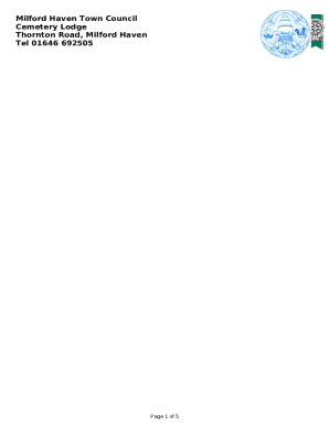 BURIAL Doc Template | pdfFiller