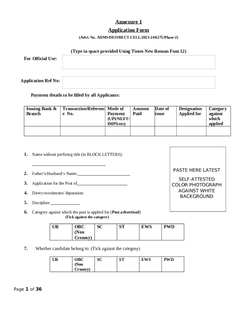 Payment details to be filled by all Applicants: Doc Template | pdfFiller