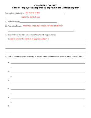 Transparency Report -Drainage-. ... Doc Template | pdfFiller