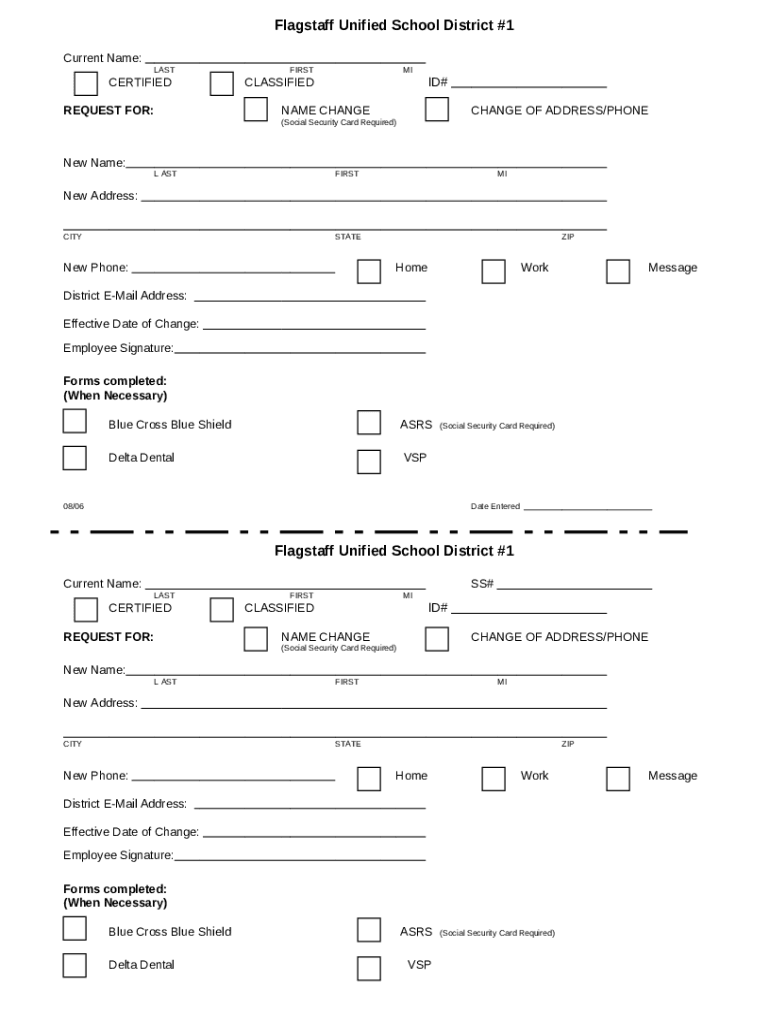CenterName Change Request Doc Template | pdfFiller