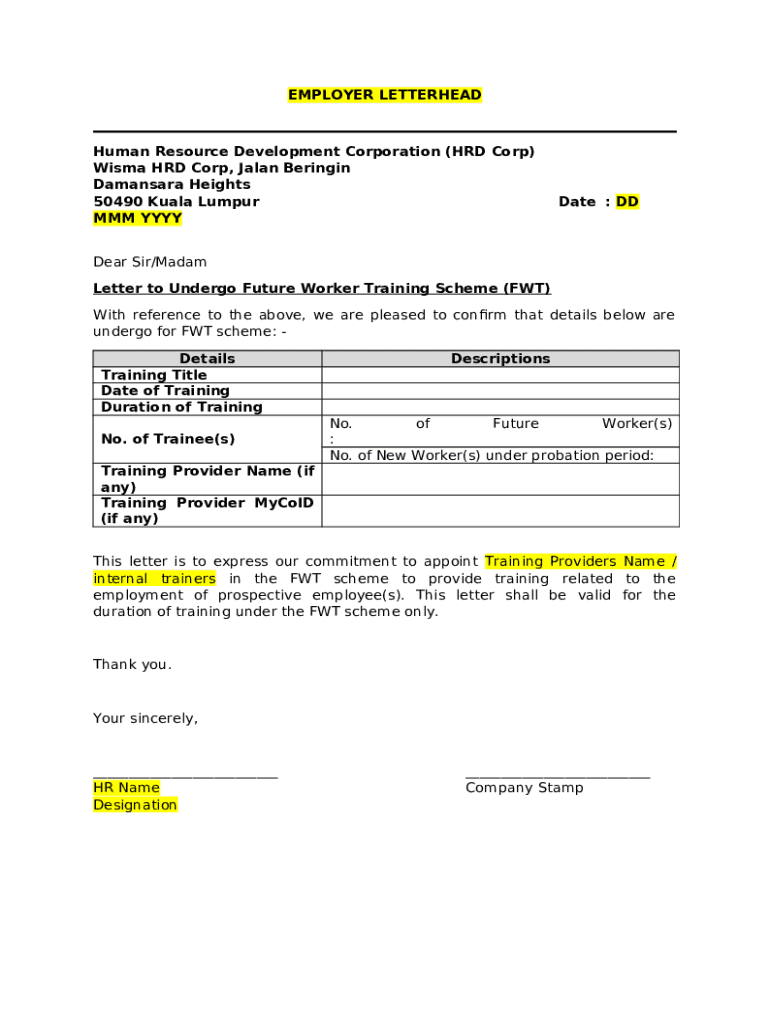 Sample-Template-to-Undergo-FWT.docx Doc Template | pdfFiller