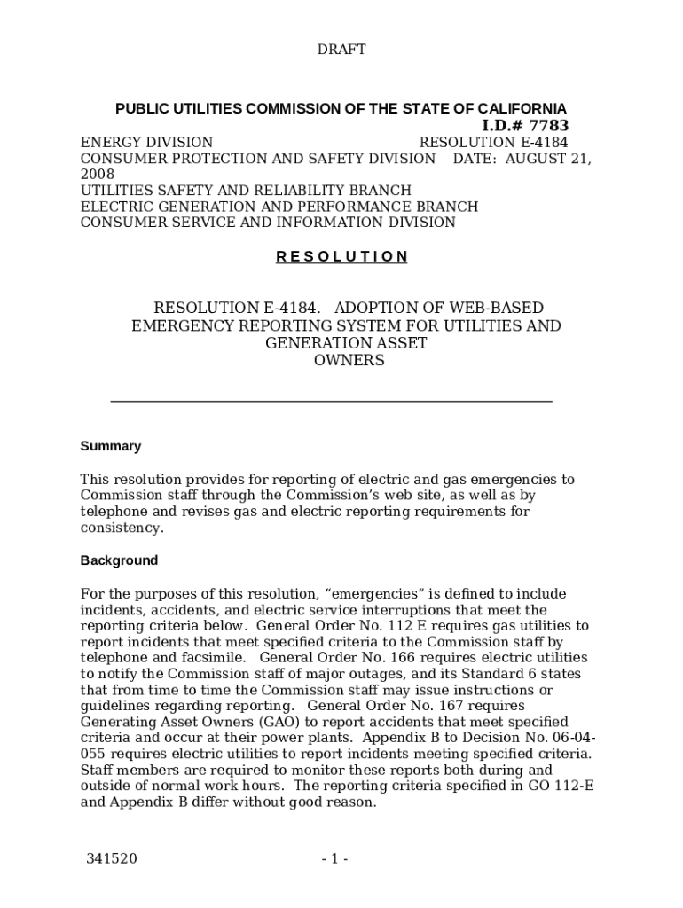 public utilities commission of the state of california id# 7783 - - docs cpuc ca Doc Template ...