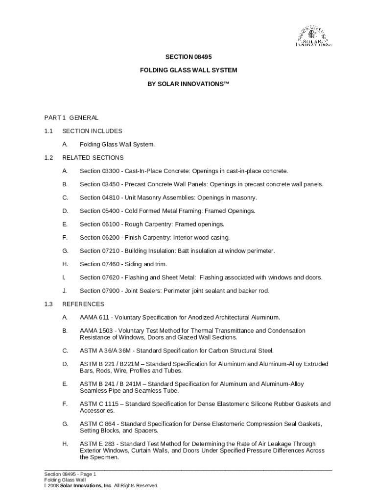 series si3000 - center-pivot folding glass wall systems Doc Template | pdfFiller