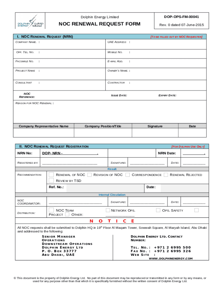 Understanding the No Objection Certificate (NOC) in UAE Doc Template ...