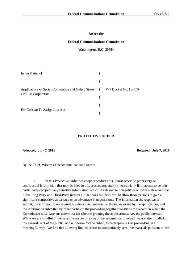 T-Mobile and Sprint Letter to FCC - Senator Richard Blumenthal Doc ...