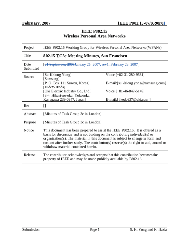 The Evolution of UWB and IEEE 802.15.3a for Very High ... - mentor ieee ...