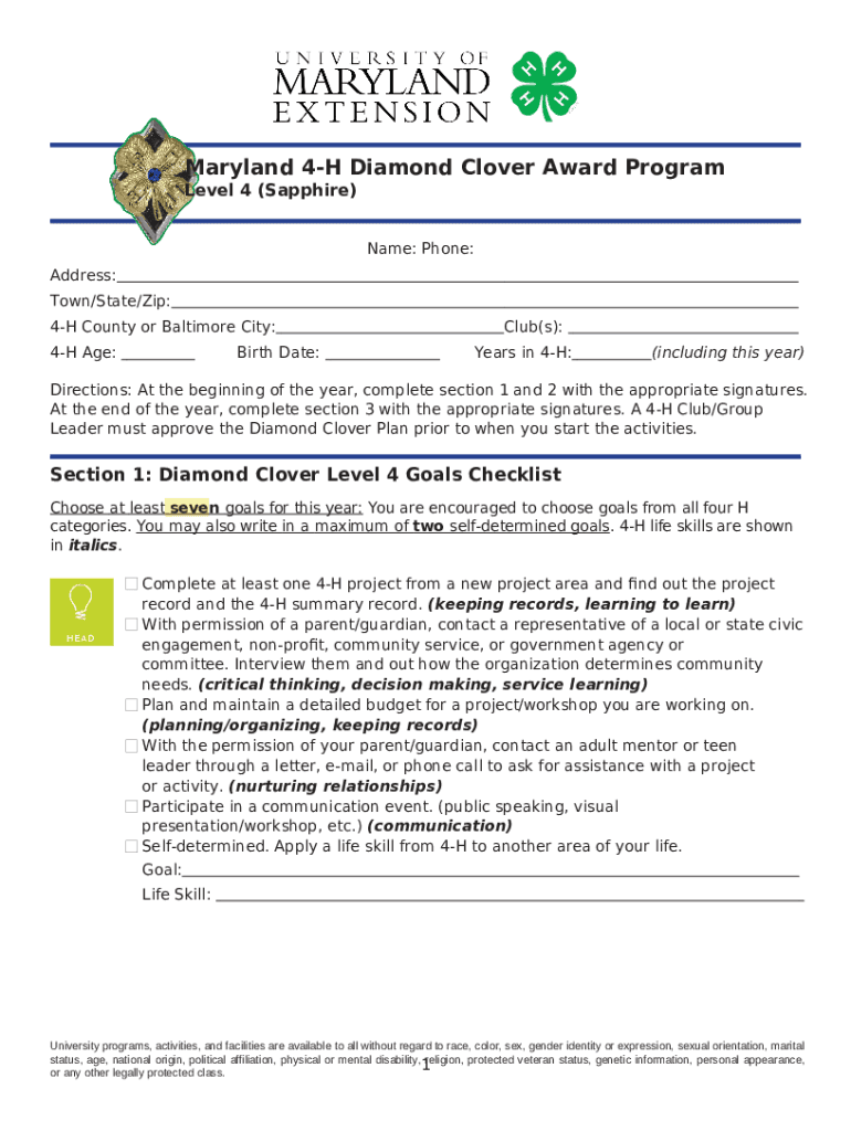 University of Maryland: Extension Baltimore City 4-H Youth ...